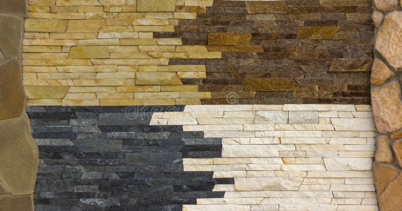 Various Decorative Tiles, and Natural Stone Samples Stock Photo - Image ...