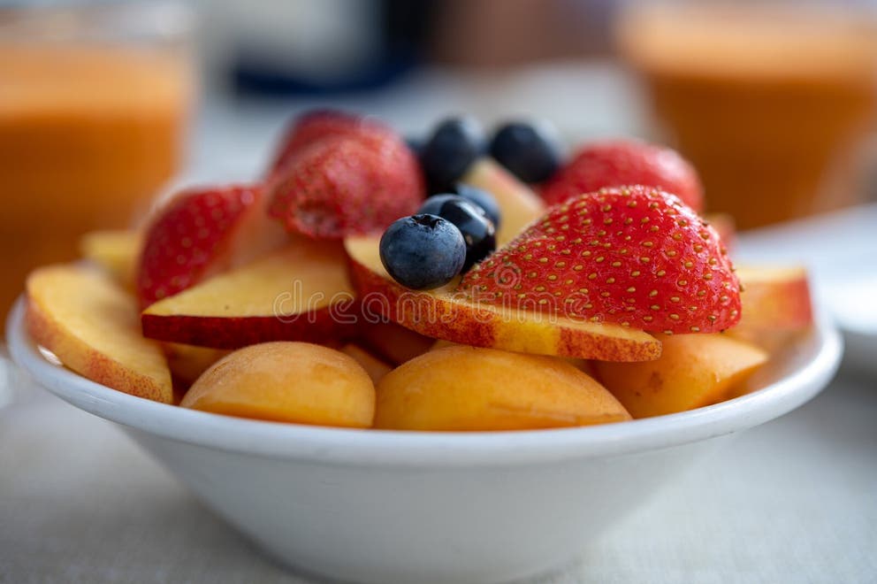Various and Delicious Fruit for Breakfast Stock Photo - Image of fresh ...