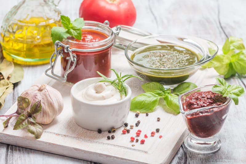 Sauces stock image. Image of bottle, france, cooking, dinner - 2179283
