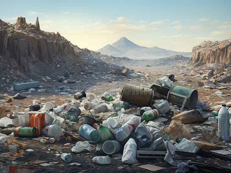 The Planet Earth, Surrounded by Various Mechanisms and Tools Stock ...