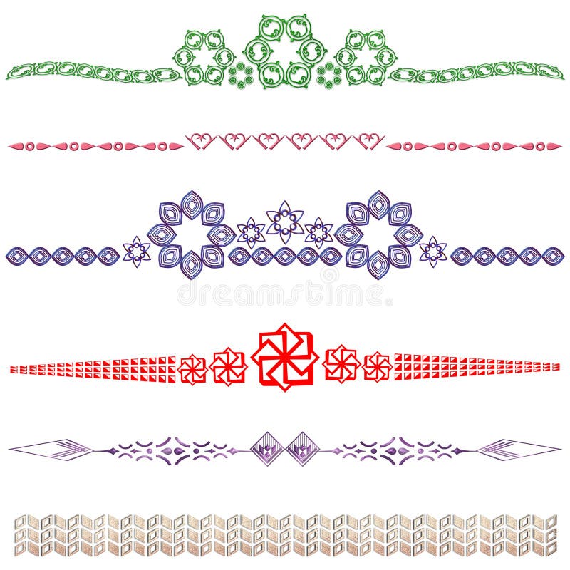 Purple Swirl Divider