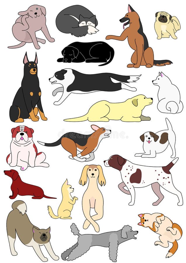 Dog Pause Stock Illustrations – 60 Dog Pause Stock Illustrations ...