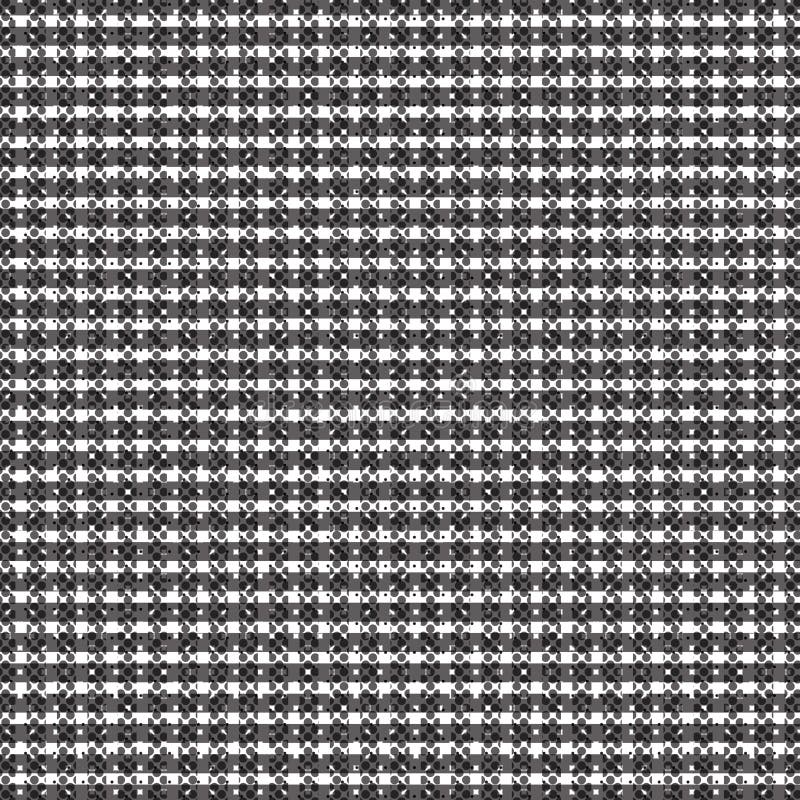 Striped Weave in Organic Texture Seamless Pattern. Heathered Natural ...