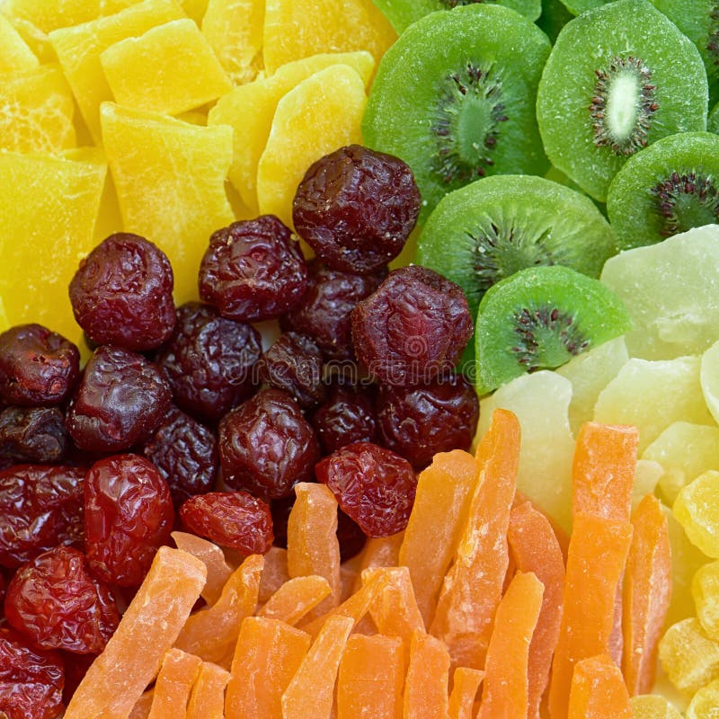 Stack of Dry Fruits for Background, Arrangement Various Stock Photo ...