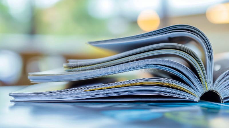 Various Educational Pamphlets on Financial Literacy, Close-up Stock ...