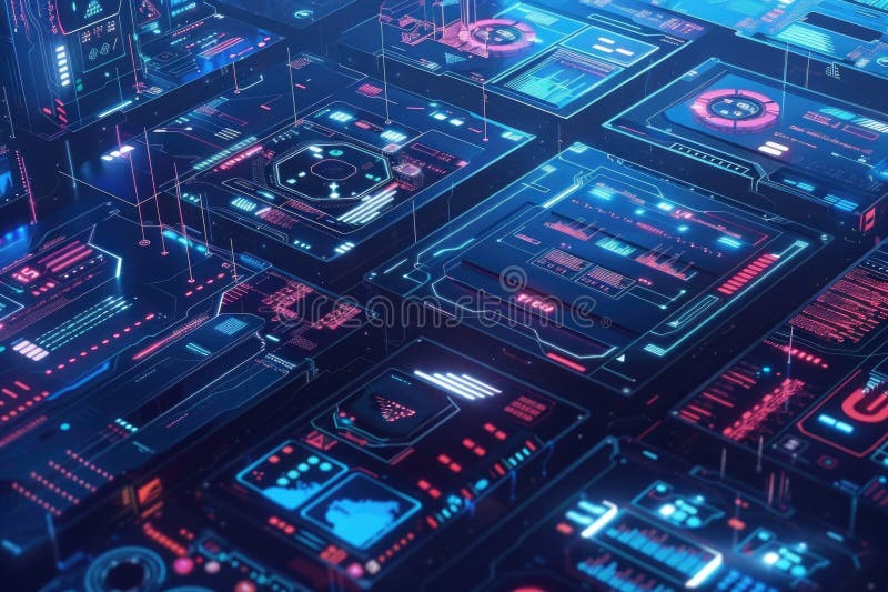 Various Electronic Devices on a Table, Perfect for Technology Concepts ...