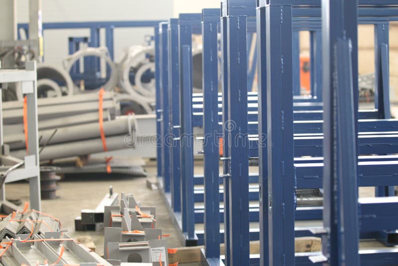 Various Elements of Metal Structures Stock Image - Image of elements ...