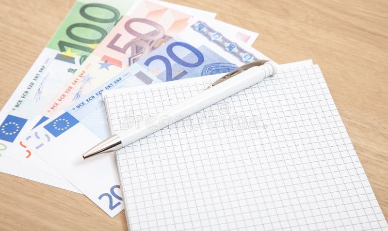 Various euro notes stock photo. Image of planning, expenses - 61512222