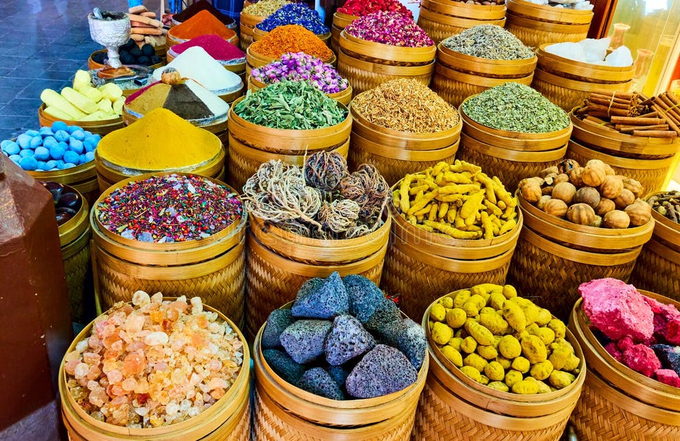 Various exotic spices stock image. Image of asian, asia - 175288245