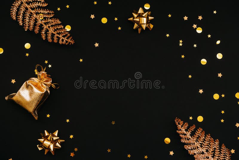 Various Festive Items and Decorations Stock Image - Image of blank ...