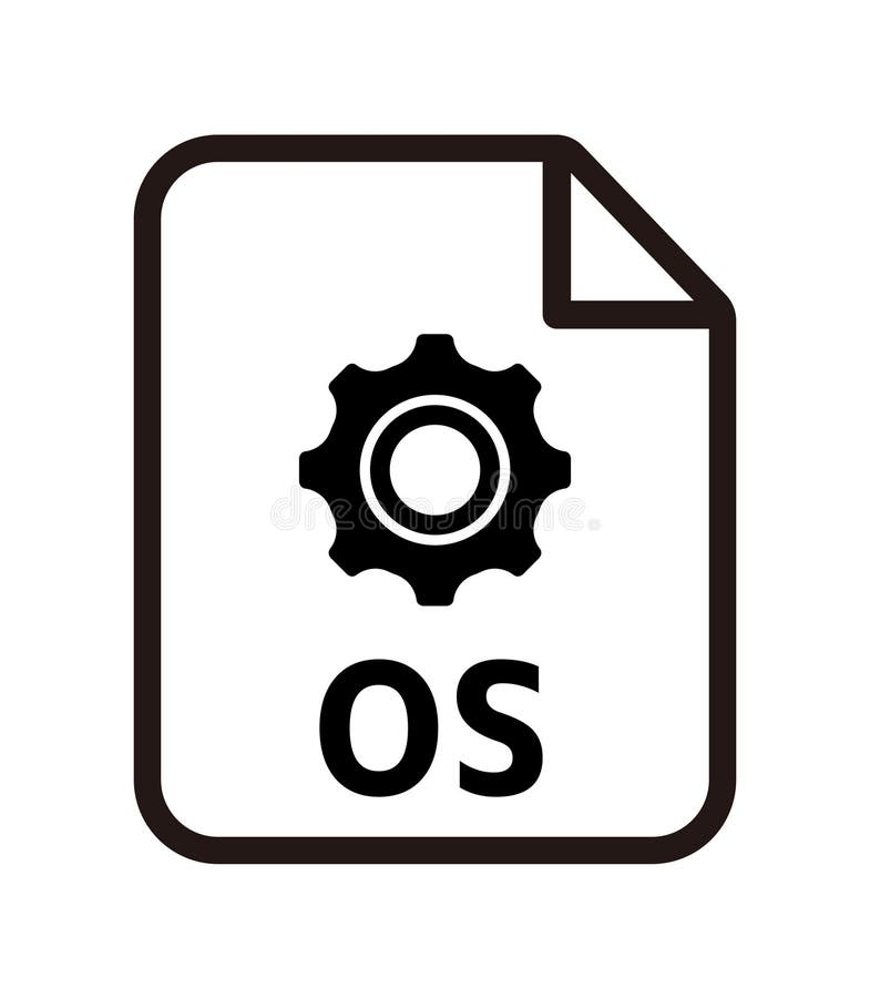 Various File Type Vector Icon Illustration OS Stock Vector ...
