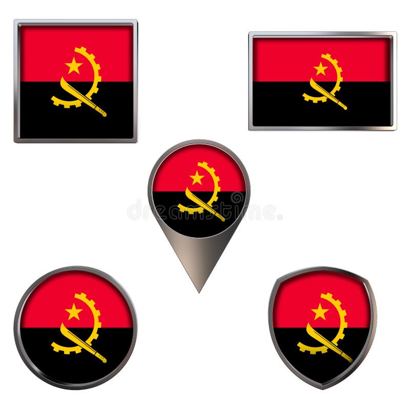 Angola Symbols Stock Illustrations – 84 Angola Symbols Stock ...
