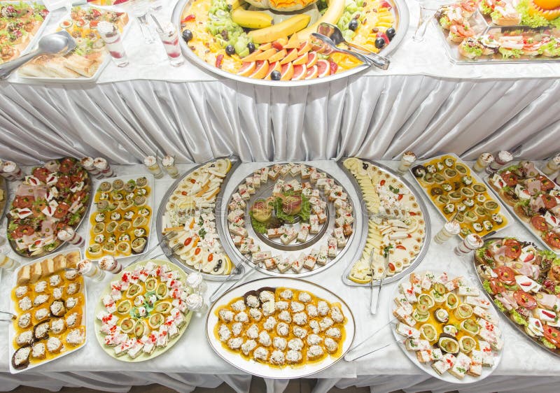 Various food on the table stock photo. Image of restaurant - 72901516