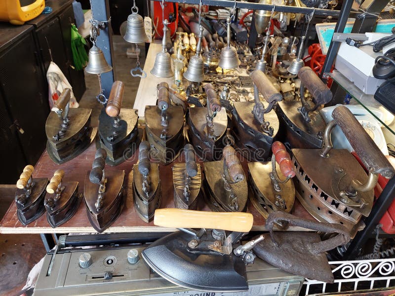 Various Forms of Ancient Ironing Stock Image - Image of forms, ironing ...