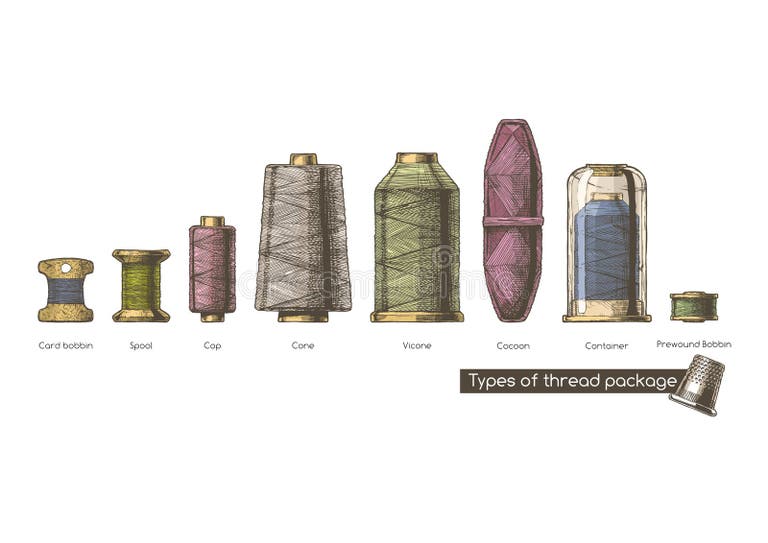 Bobbins Types Stock Illustrations – 11 Bobbins Types Stock ...