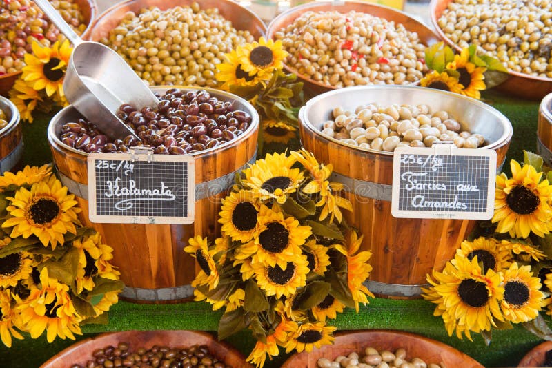 Various French olives stock photo. Image of rustique - 18220728