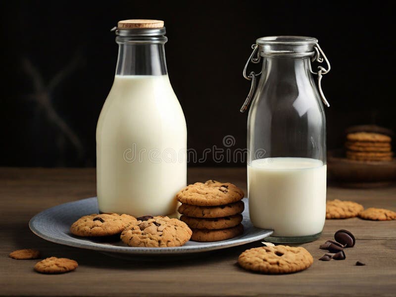 Various Fresh Dairy Products. Milk Background. Milky Wave. Milk Splash ...