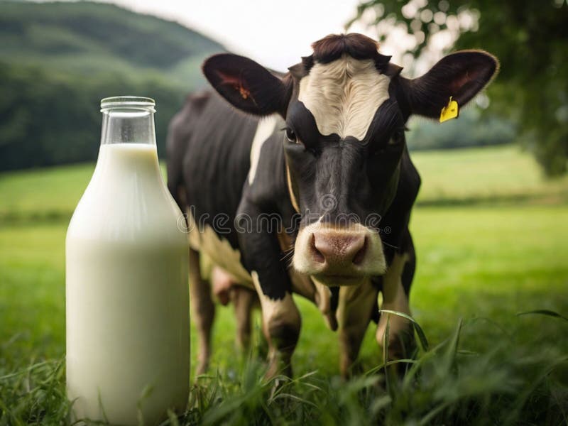 Various Fresh Dairy Products. Milk Background. Milky Wave. Milk Splash ...