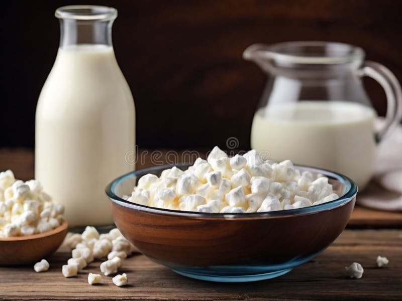 Various Fresh Dairy Products. Milk Background. Milky Wave. Milk Splash ...