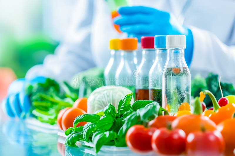Various Fresh Vegetables are Arranged on a Table Alongside Several ...