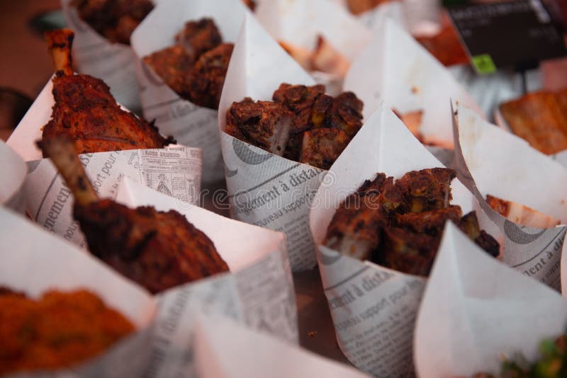 Various fried snacks stock image. Image of onthego, foodie - 267479419