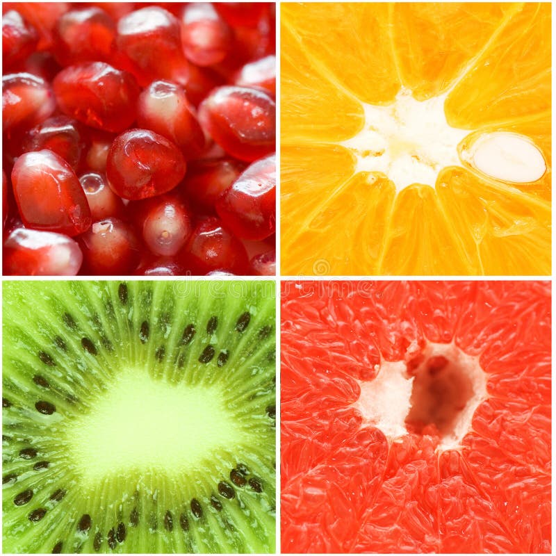 Various fruit close-up stock image. Image of fresh, frame - 18544227