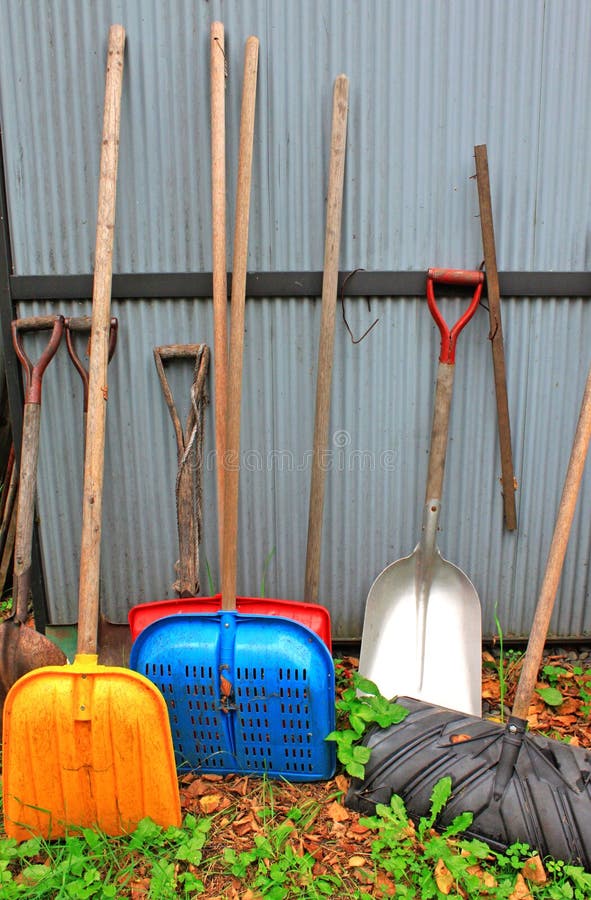 Various Gardening Tools stock image. Image of broom, prepare - 19060221