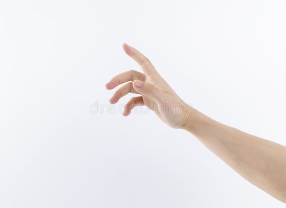 The Various Gestures of One Hand Stock Photo - Image of holding, body ...