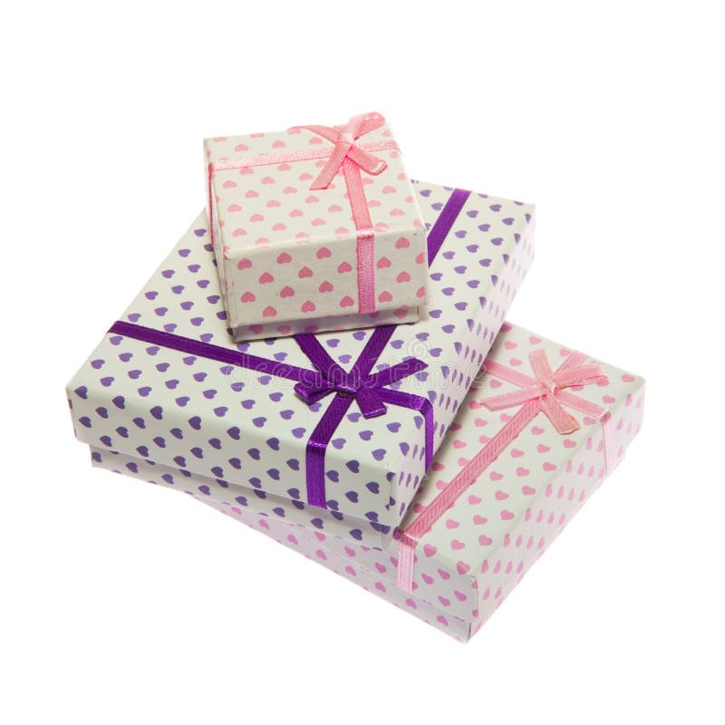 Various gift boxes stock image. Image of stack, isolated - 39088503