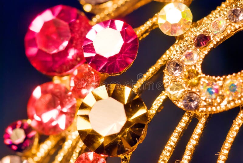 Various Gold Jewellery Closeup Stock Photo - Image of beauty, macro ...