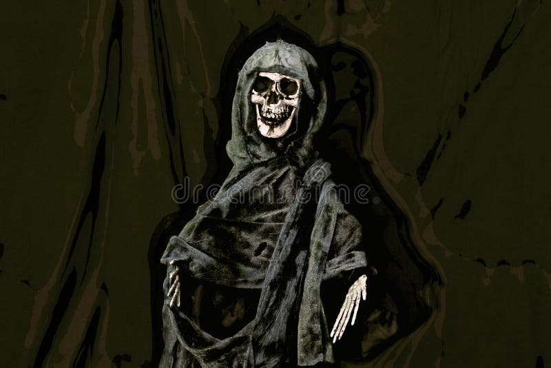 Various Halloween Illustrations Depicting Different Aspect of ...