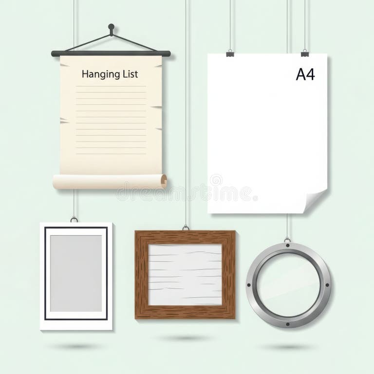Hanging Methods Stock Illustrations – 314 Hanging Methods Stock ...
