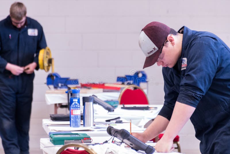 Students Competing at Skills Canada Saskatchewan Editorial Stock Image ...