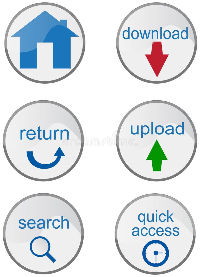 Internet Buttons Stock Illustrations – 127,221 Internet Buttons Stock ...