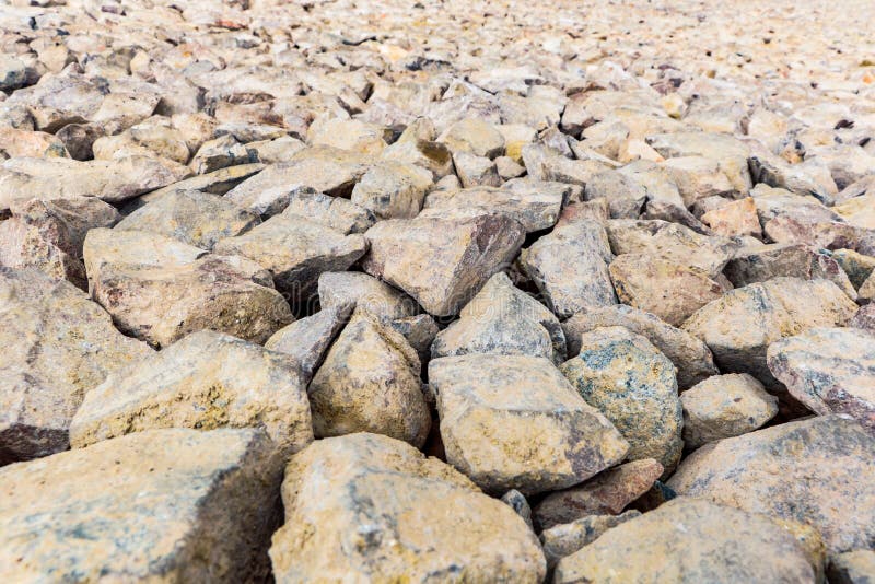 Various Irregularly Shaped, Compacted Stones Stock Image - Image of ...