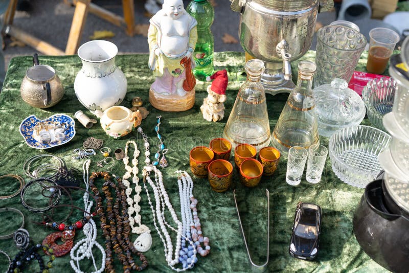 Various Items for Sale at the Fair Stock Image - Image of ...