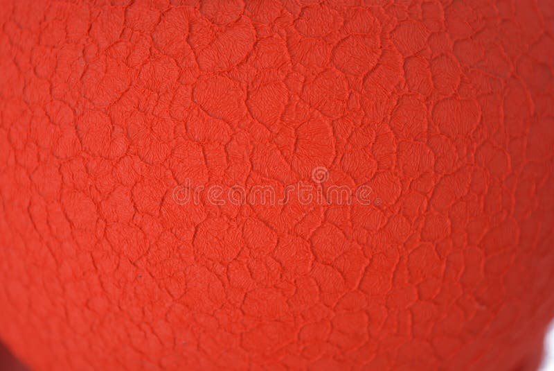 Structural Bright Scarlet Red Background. Round Vase for Plants and ...