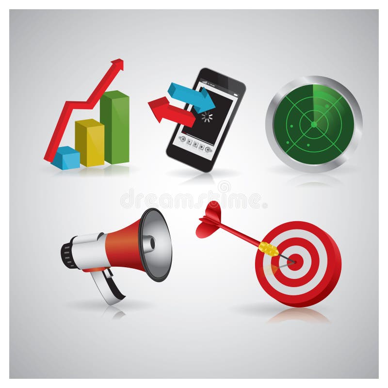 Various Items. Vector Illustration Decorative Design Stock Vector ...