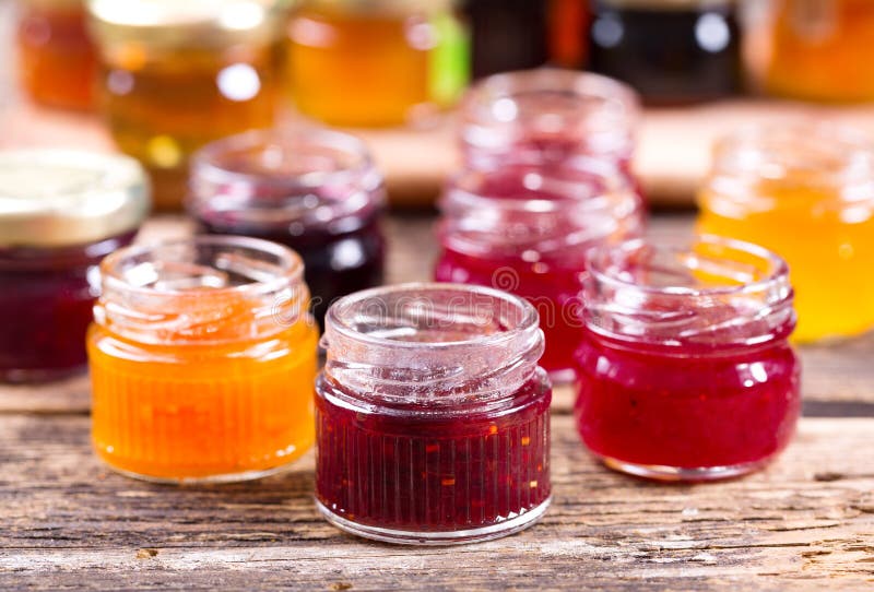 591 Jars Various Homemade Fruit Jam Stock Photos - Free & Royalty-Free ...