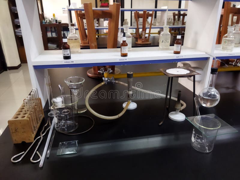 Various Kinds of Tools in the Laboratory Stock Photo - Image of tools ...