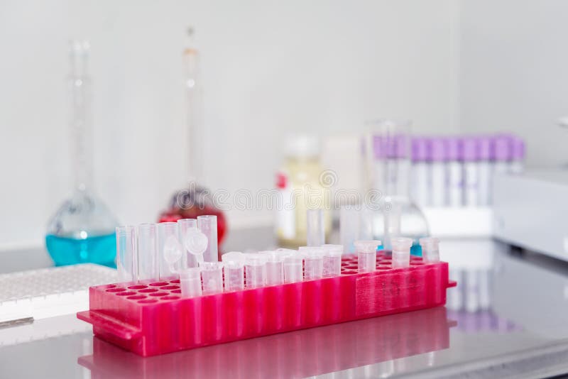 Various Laboratory Equipment Stock Image - Image of tubes, analyzing ...