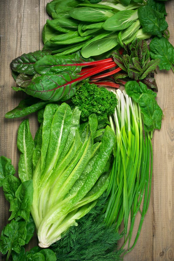 Various leafy vegetables stock photo. Image of agriculture - 68604448