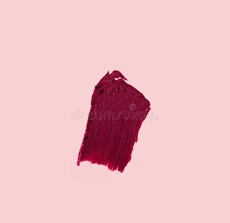 Various Lipstick Swatch Stroke Isolated on White Stock Photo - Image of ...