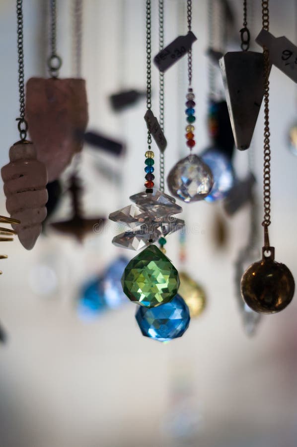 Pendulum Esoteric and Magic Tool Stock Photo - Image of esoteric ...