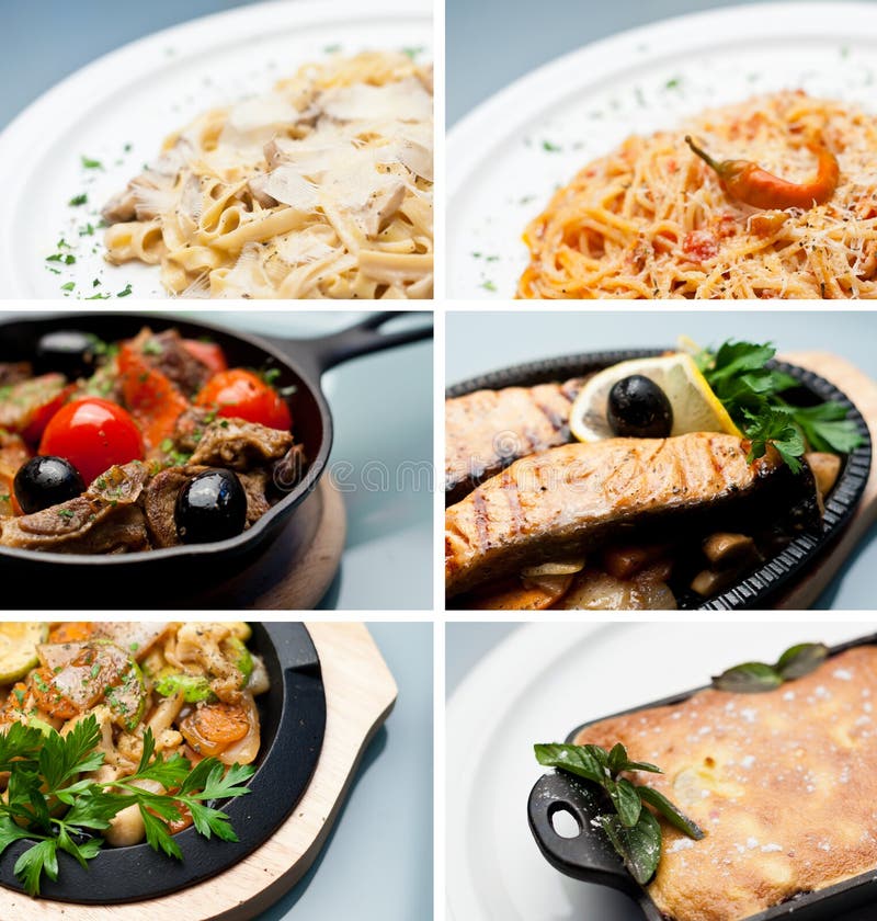 Various main course meals stock image. Image of classy - 44218711