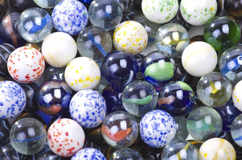 Various marbles stock image. Image of sphere, clear, variety - 31367523