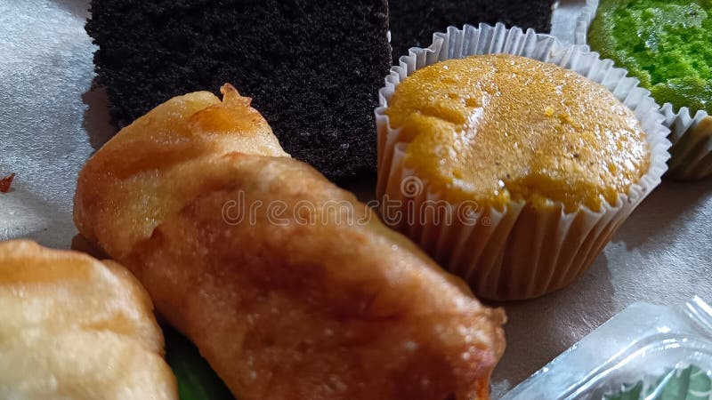 Various market snack cakes stock photo. Image of asian - 320618338