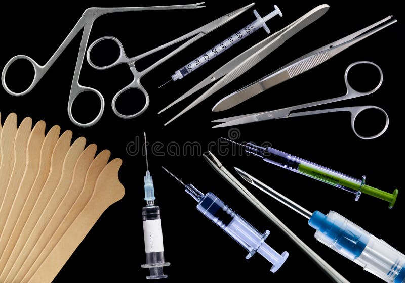 ENT tools stock image. Image of mirror, instrument, medical - 28551355