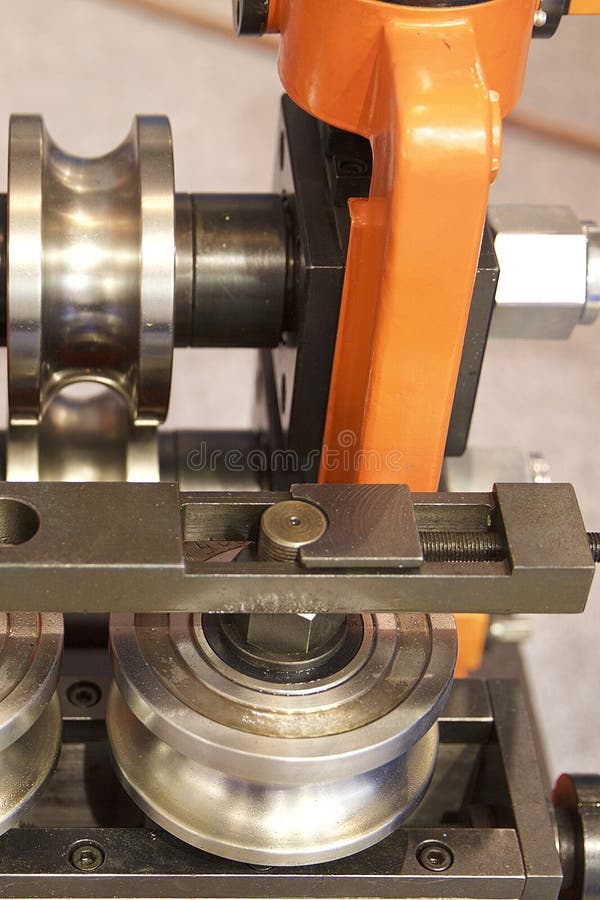 Various Metal Elements of Rolls of Rolling Mills Stock Image - Image of ...