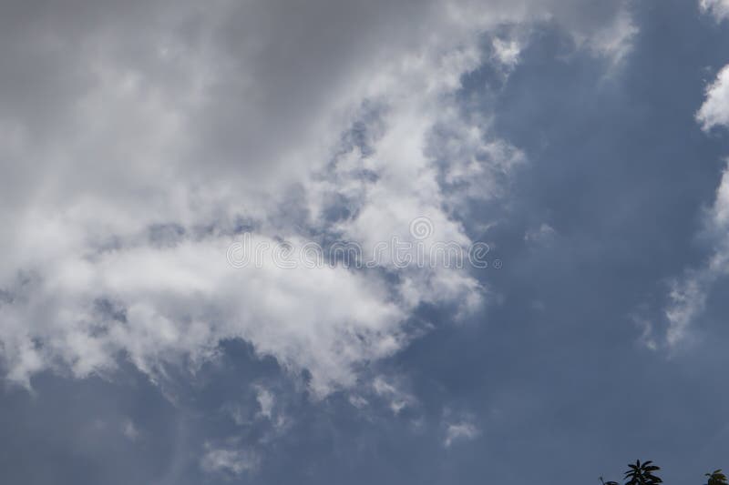 Various Models of Clouds in the Blue Sky during the Day Stock Image ...